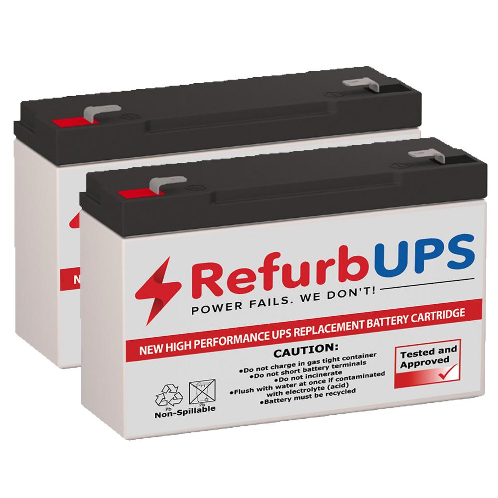 CyberPower RB0670X2 - Brand New Compatible Replacement Battery Kit ...