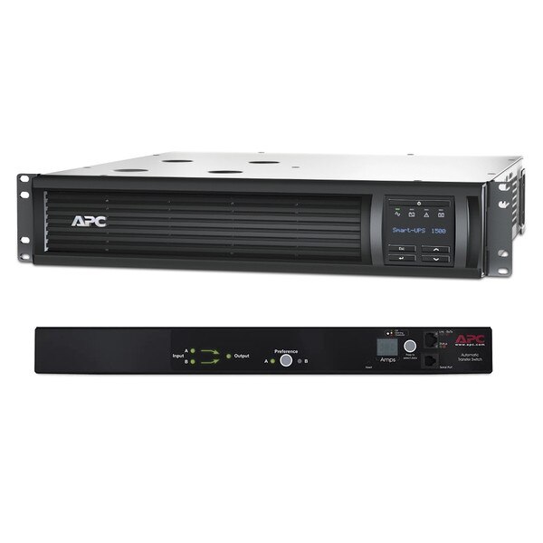 SMT1500RM2U SmartUPS LCD Series APC 1500VA Rack Mount UPS System ...