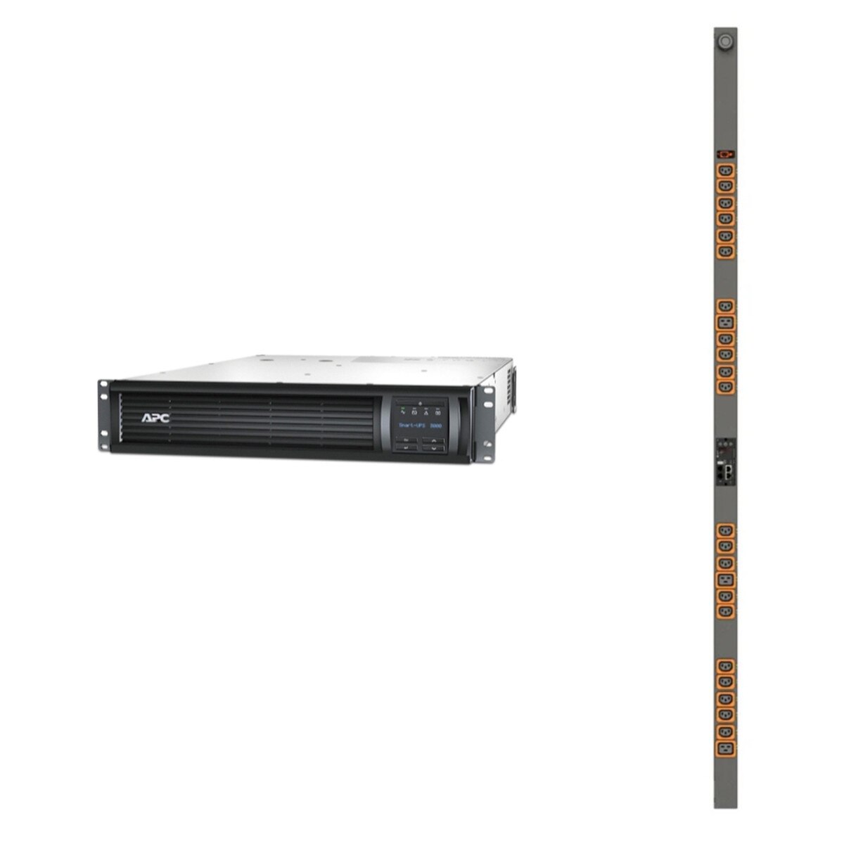APC Smart-UPS 3000 208V LCD Rack Mount 2U (SMT3000RMT2U) with VP8959NA3 ...